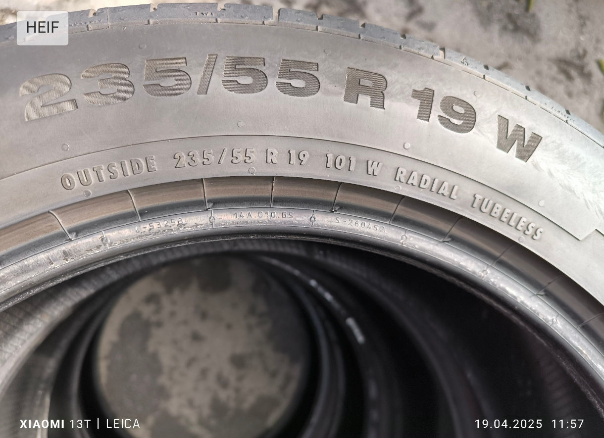 Continental SportContact 5 SUV, 235 55 19, 101W