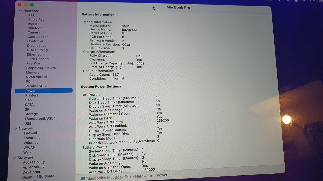 MacBook Pro 13'' 2015, Mem 8GB, SSD 512GB