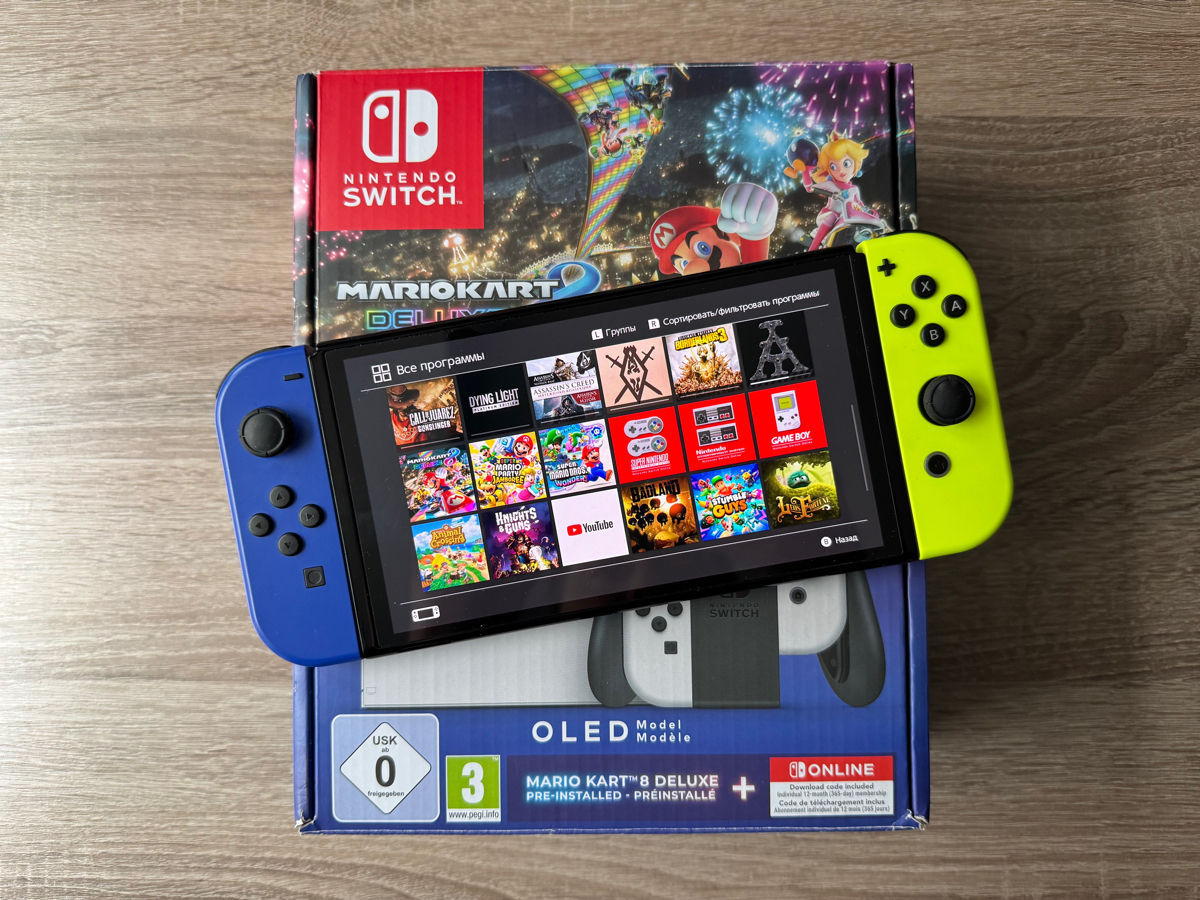 Nintendo Switch Oled - 5000 lei + Jocuri