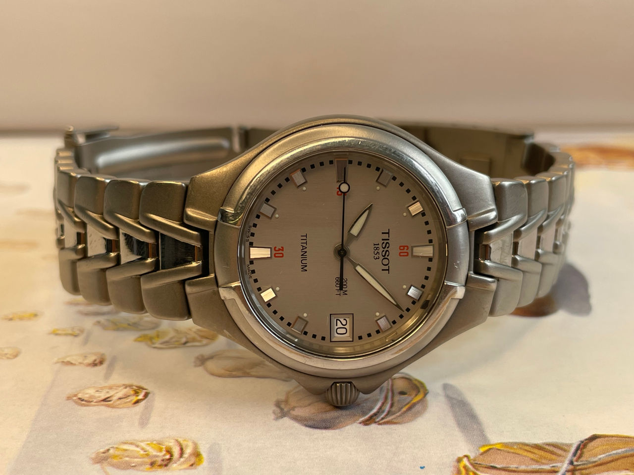 Original Swiss made Tissot Titanium watch.