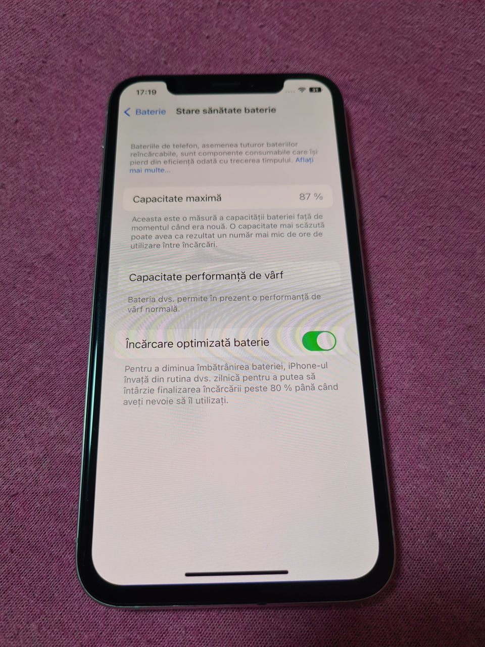 Vind iphone xs original culoare gold urgent