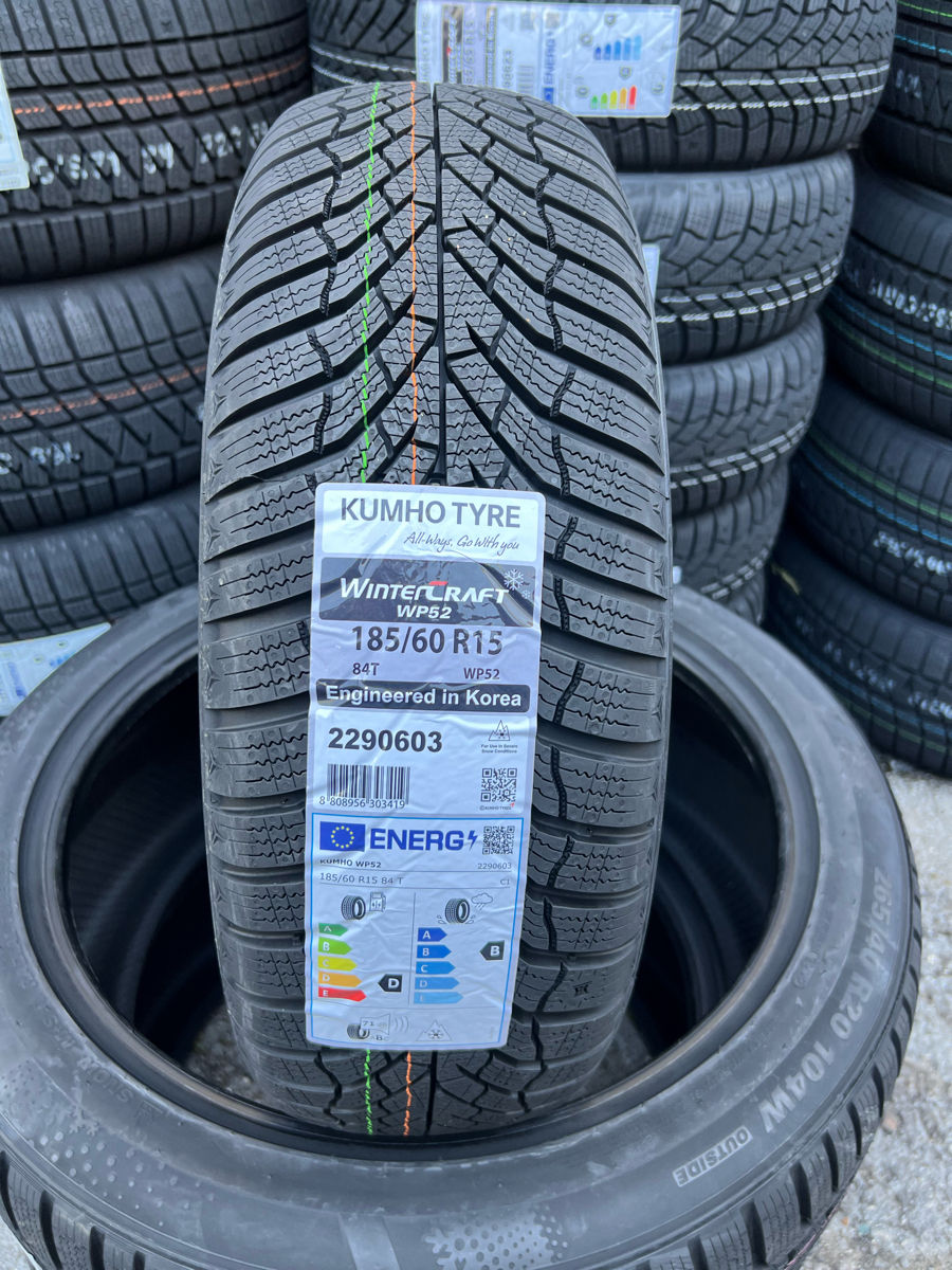 185/60 R15 Kumho Wintercraft wp52 / Монтаж , доставка , livrare 2022
