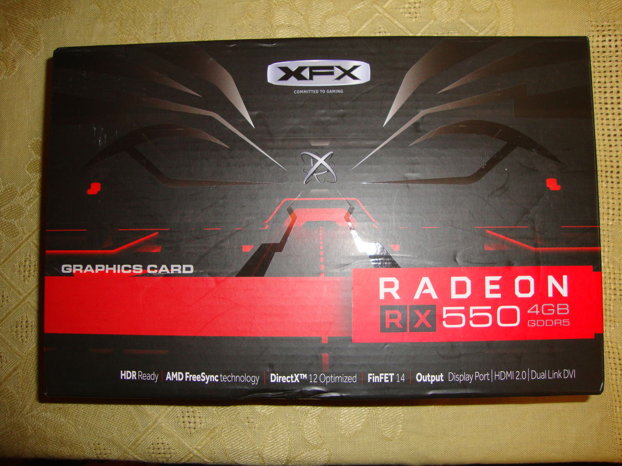 Placa video XFX Radeon RX 550 4Gb GDDR5 NOU sigilat
