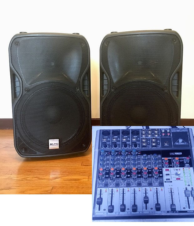 Boxe active alto TS 212 1600 watt mixer behringer