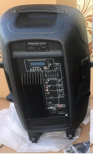 Boxa activa Eurocraft la 15 Diumi Bluetooth 1000 W + Microfon