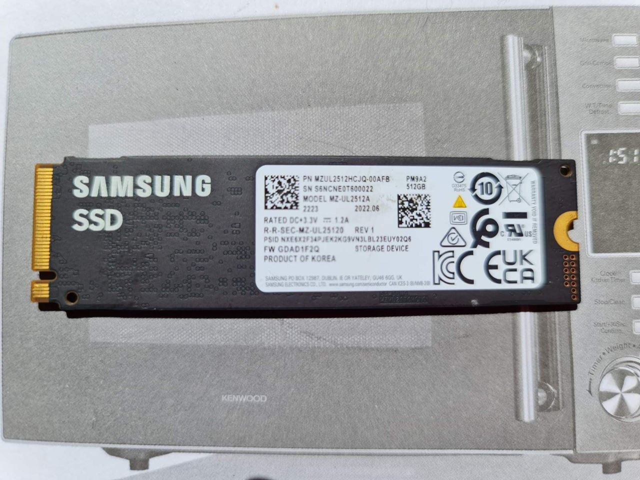Samsung SSD NVMe 512GB