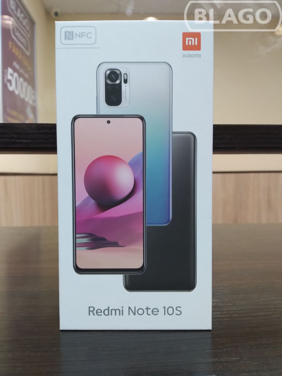 Xiaomi Redmi Note 10S Onyx Gray 6/128 GB - 3750 lei