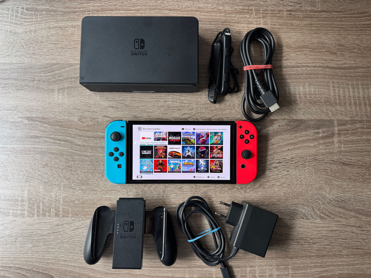 Nintendo Switch Oled - 4950 lei + Jocuri