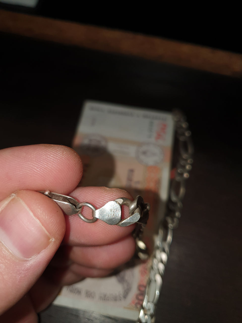 Lanț de argint (Italy) proba 925 48 grame