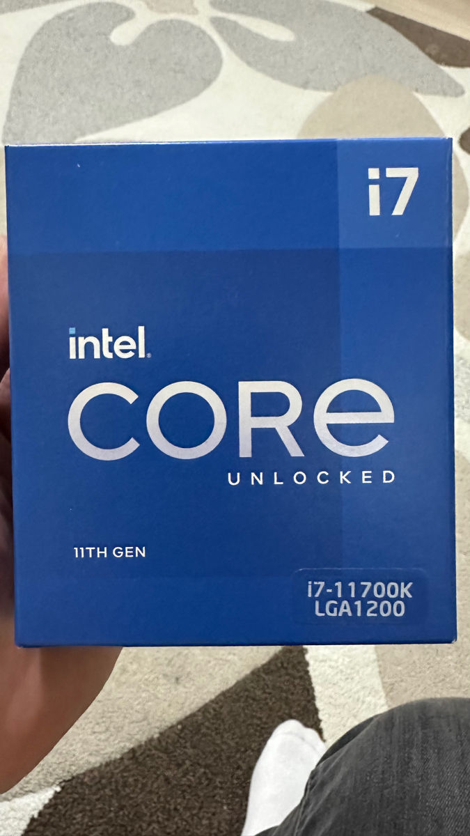 intel i7 - 11700K