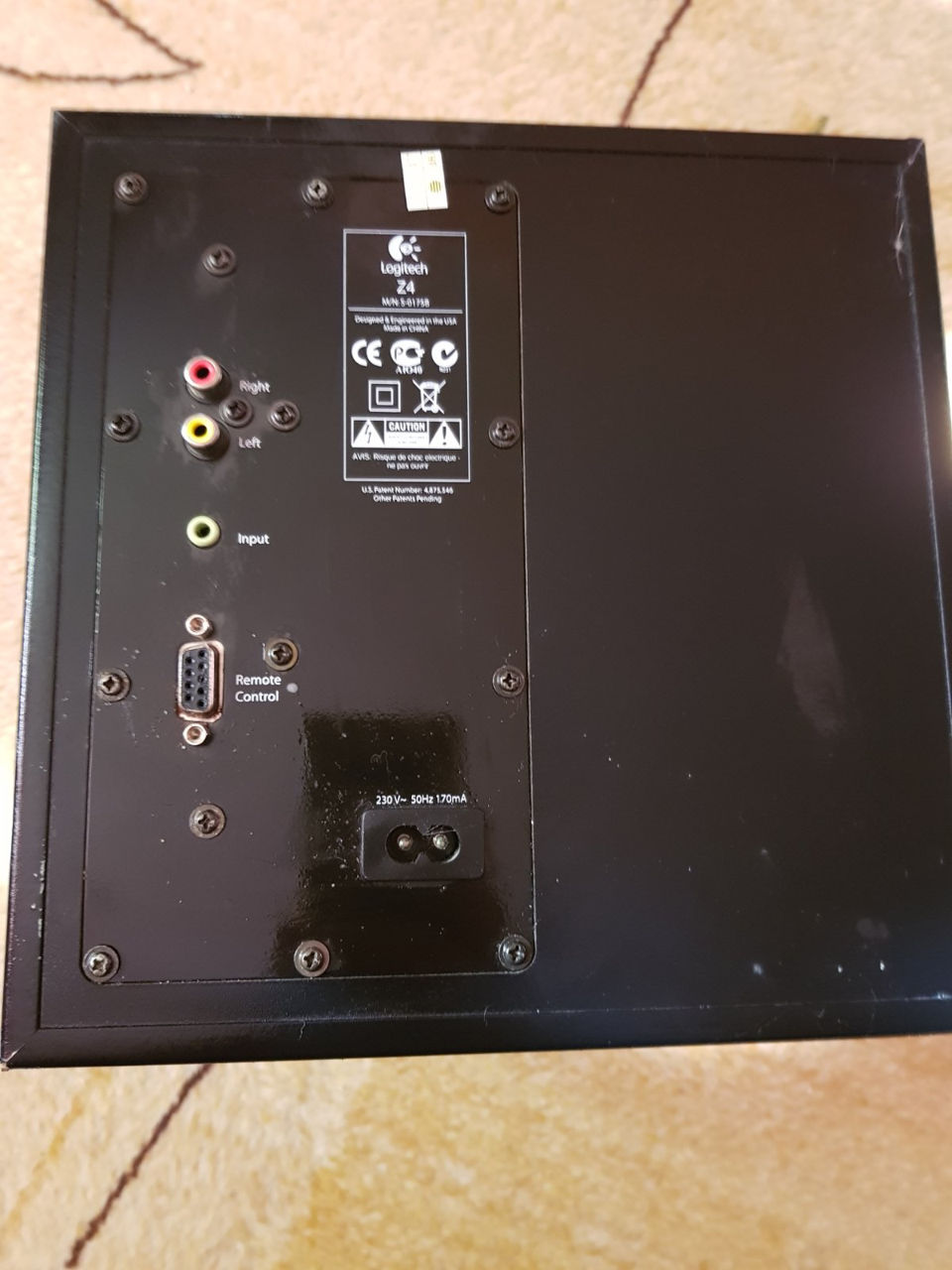 Logitech Z4 Subwoofer Only