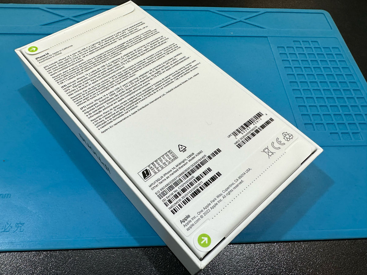 Iphone 14 128gb Midnight Sigilat Original European