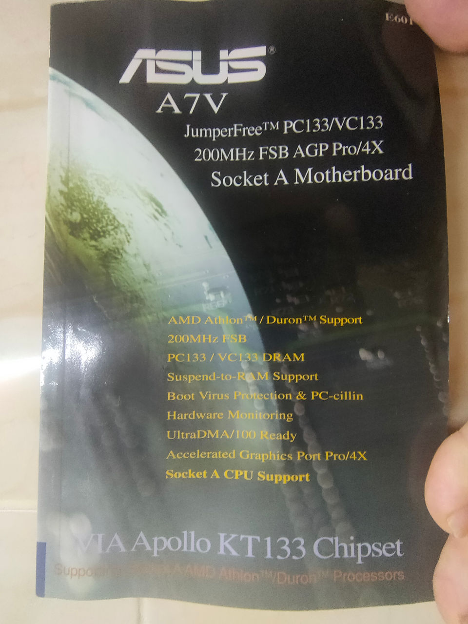 Motherboard ASUS A7V