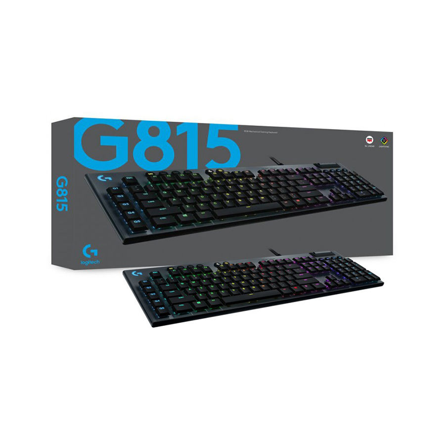 Keyboard Logitech G815 Lightsync Rgb Mechanical Gaming Keyboard – Gl ...