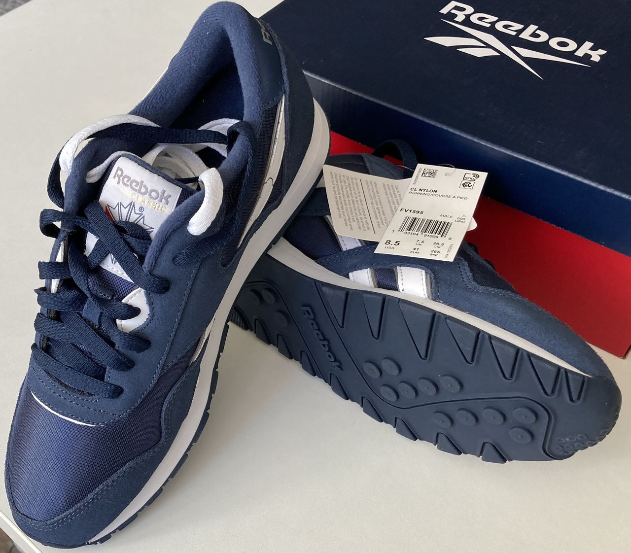 Мужские кроссовки "Reebok". Размер 40.5, 41, 42, 42.5, 43, 45, 45.5.