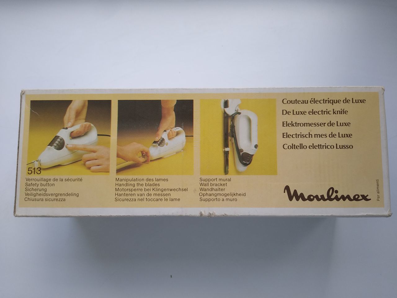 Электрический нож Moulinex