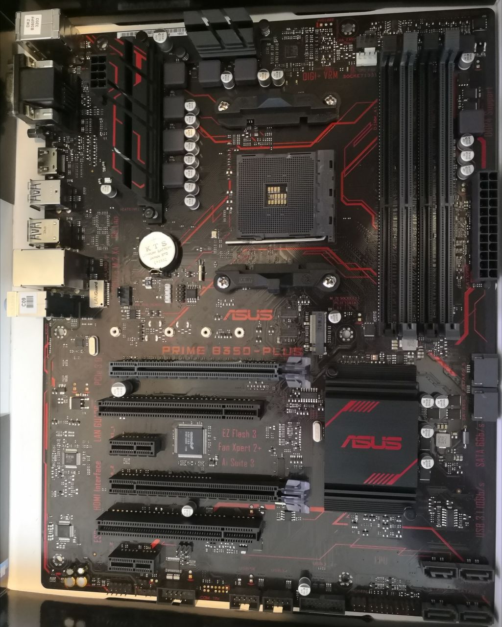 Asus Prime B350 - Plus Socket AM4
