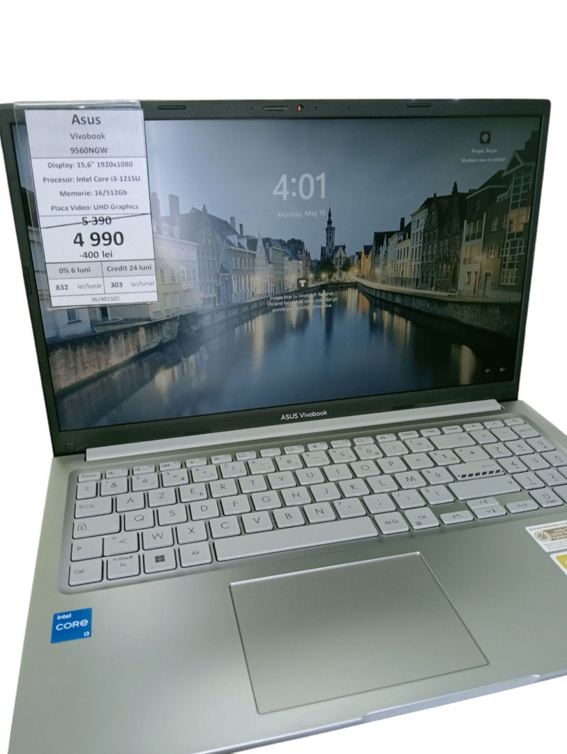 Asus Vivobook 9560 ngw - 4990 Lei