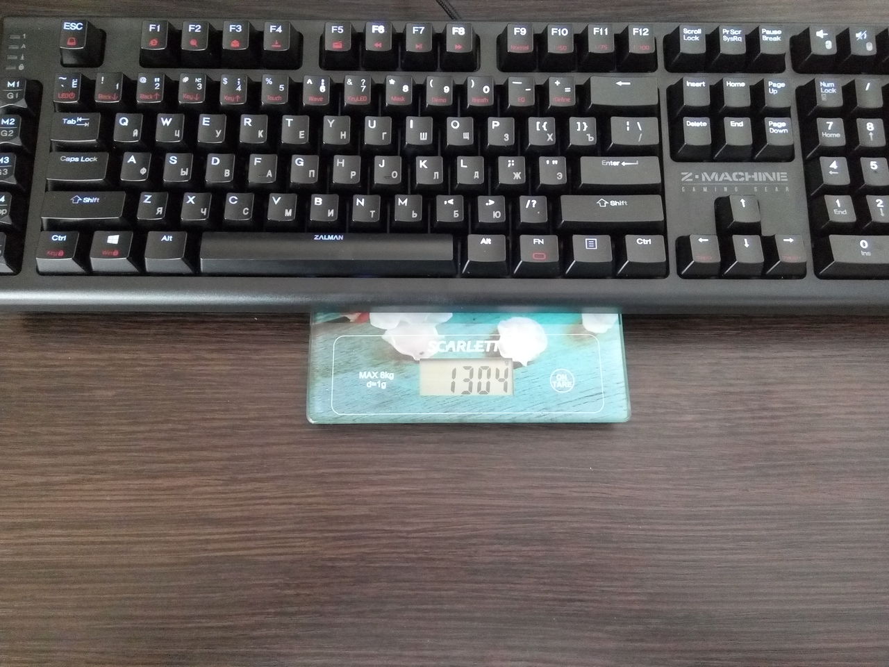 Zalman K700M Cherry MX Red + Mods