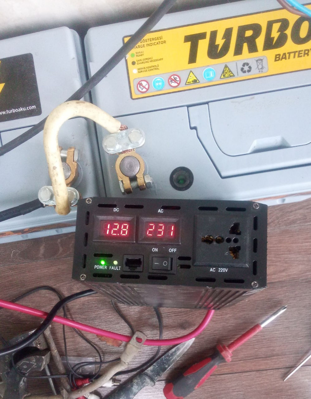 Инвертор 12V на 220V с чистой синусоидой