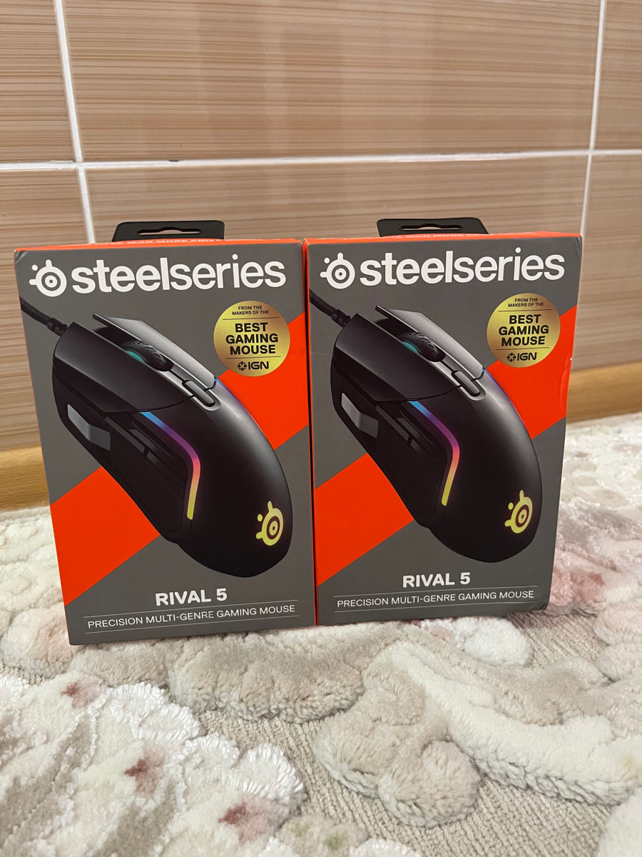 Новые SteelSeries Rival 5 18000CPI