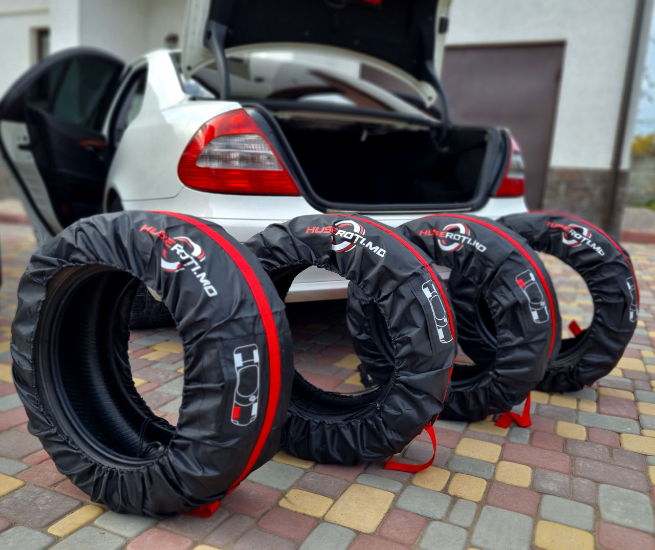 Set de 4 huse pentru anvelope (19-22 inch)