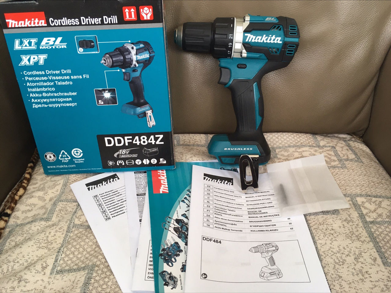 Makita DDF484 /18V LXT/XPT/ BL-motor/ Makita DHR 171/ Bosch GAA18V-24