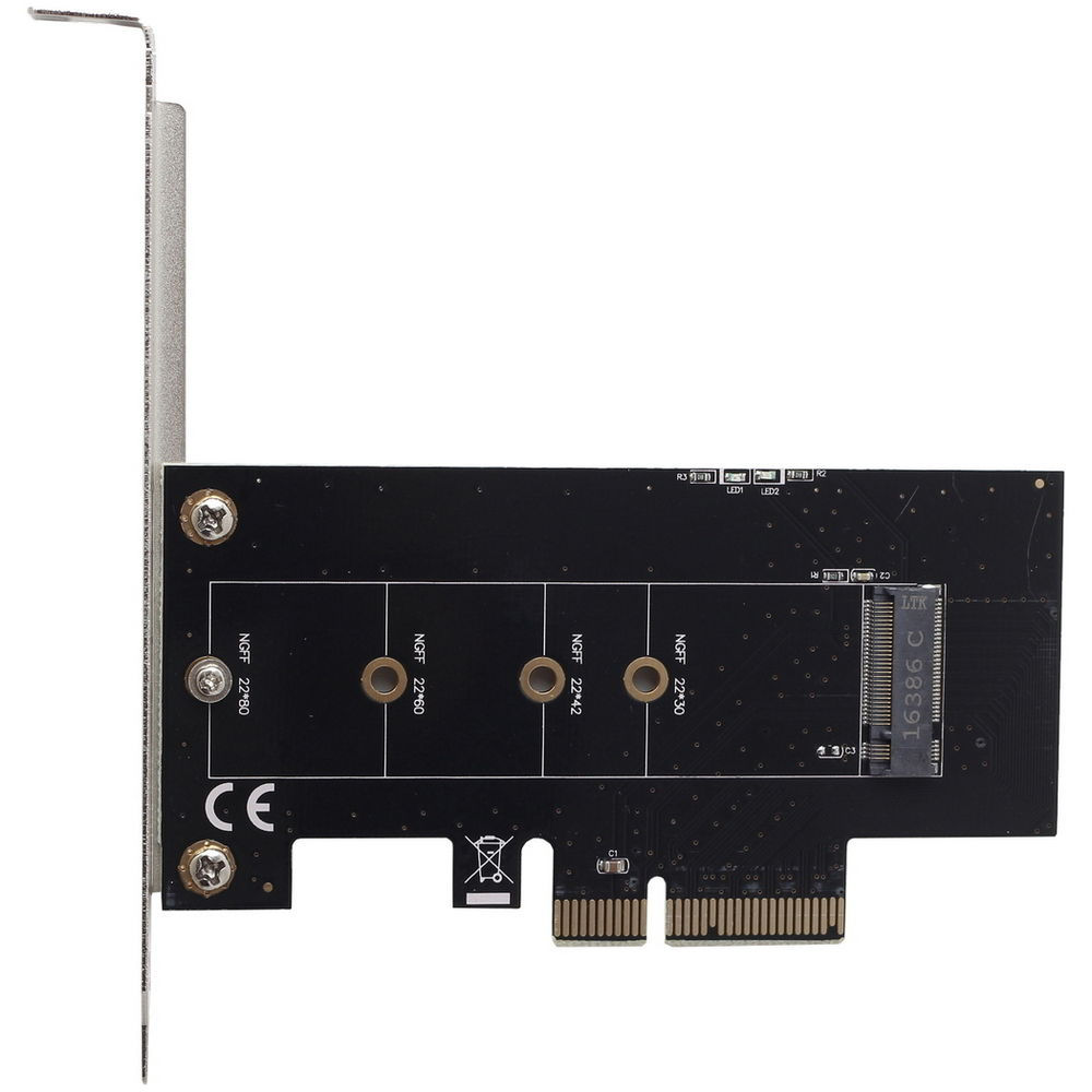 Pci-Express To M.2, Gembird "Pex-M2-01", Nvm Express, 2280, 2260, 2242 ...