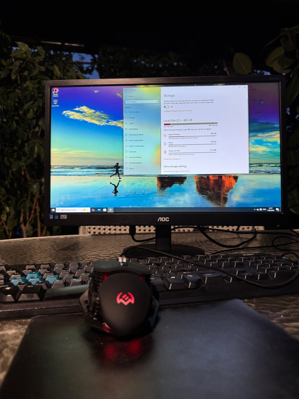 Computer, monitor, tastatura, mouse placa Wi-Fi