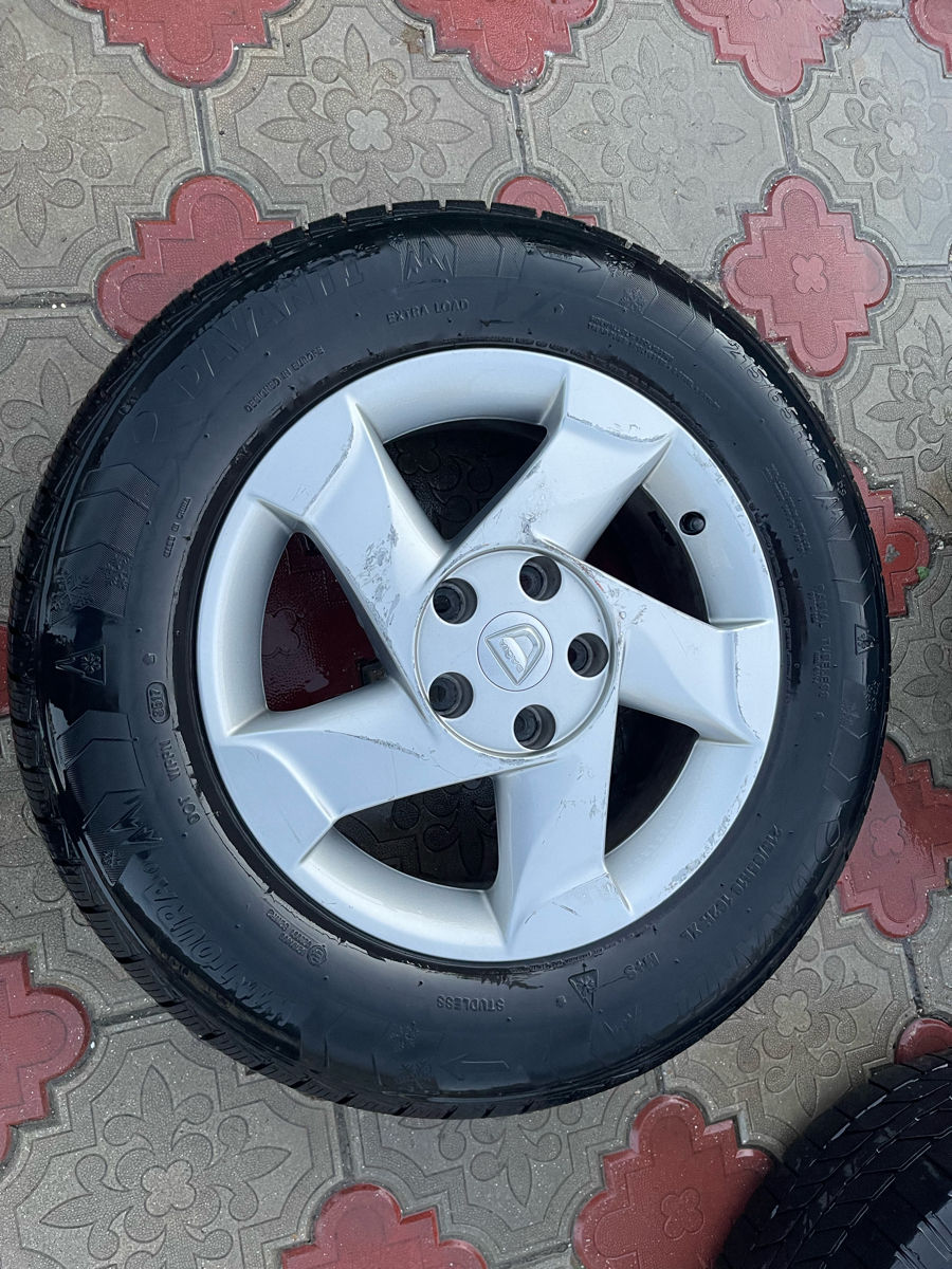 Jante cu anvelope Dacia Duster R16