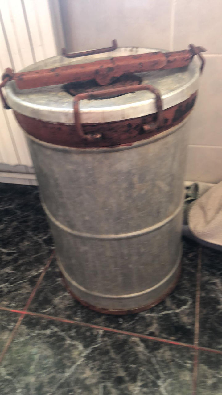 Bidon (bac) din aluminiu / Фляга бидон из алюминия