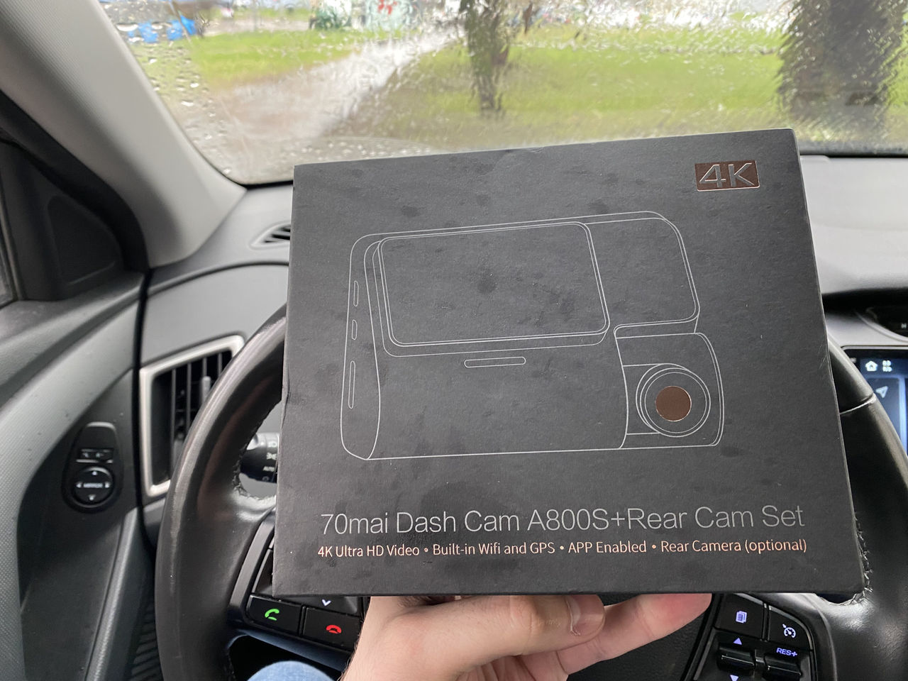 Видеорегистратор 70 Mai A800s Dash Cam Set Global + заднея камера ...