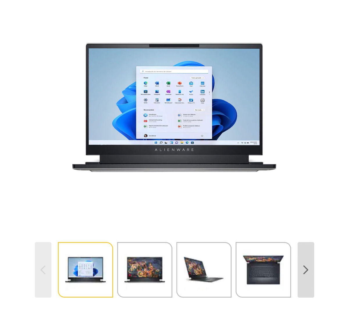 Laptop Gaming DELL Alienware x14, Intel Core i7-12700H pana la 4.7GHz ...