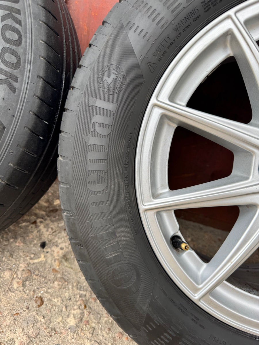Jante Mercedes R16 5/112 cu cauciucuri 205/60 R16