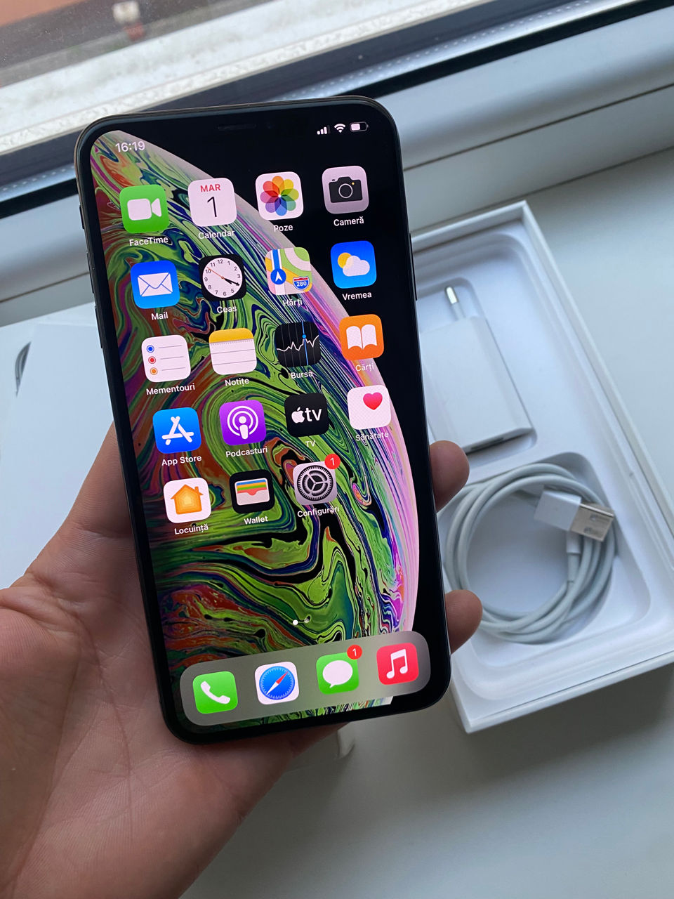 Iphone Xs Max Space gray 64 Gb ideal