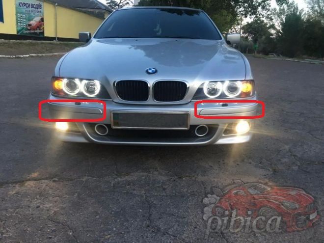 Молдинги на e39 M