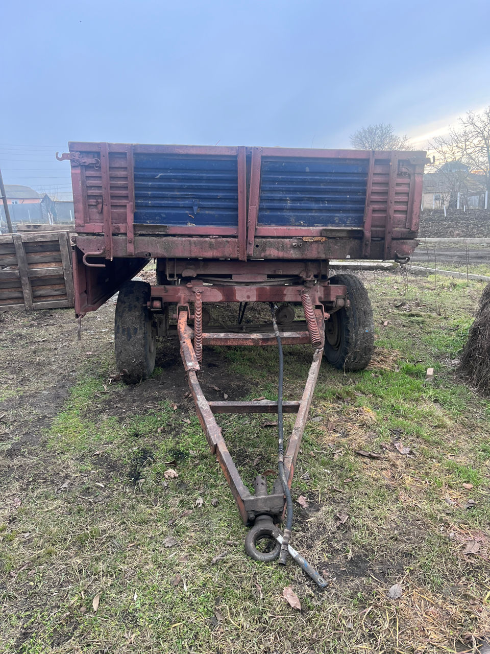 Tractor Remorca Cosarca Grebla Butoi pentru apa