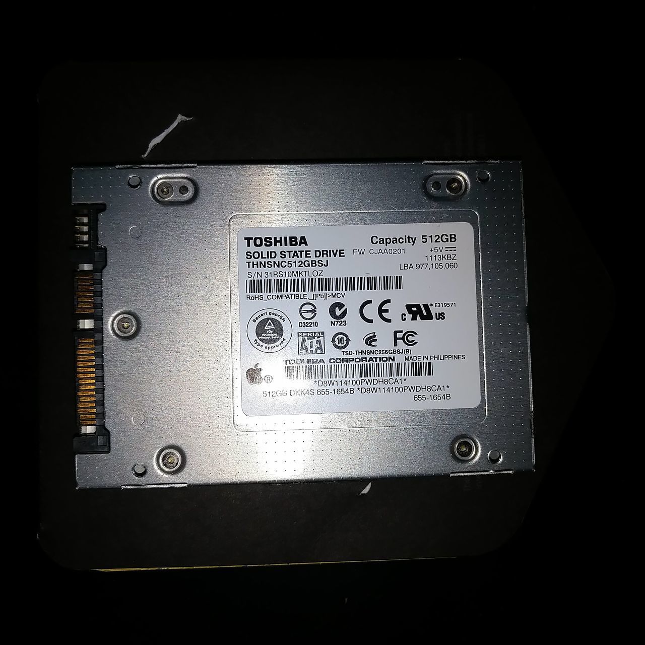 SSD Toshiba 512Gb.!!!