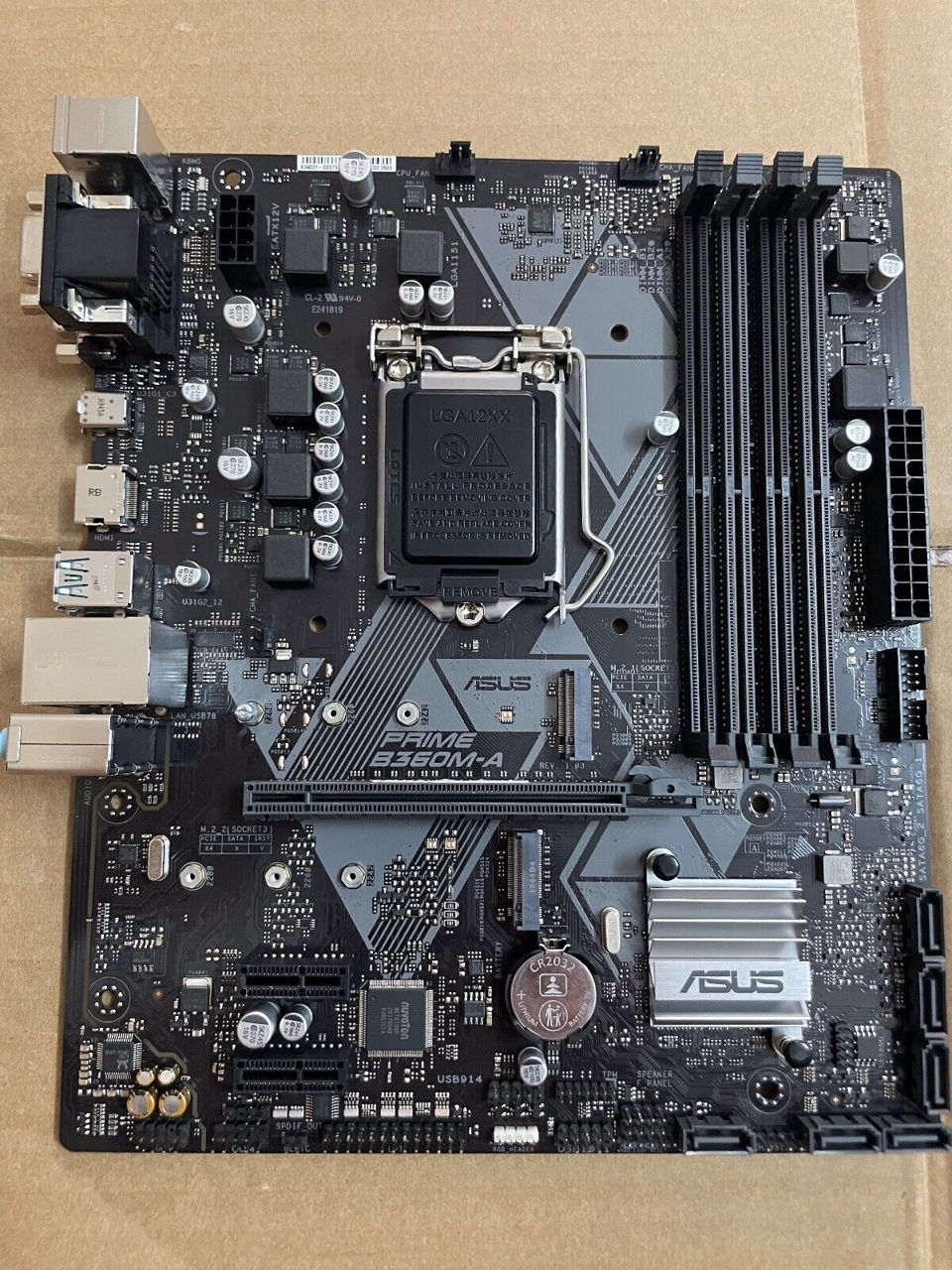 Socket Intel LGA1151 V2 / ASUS B360M-A