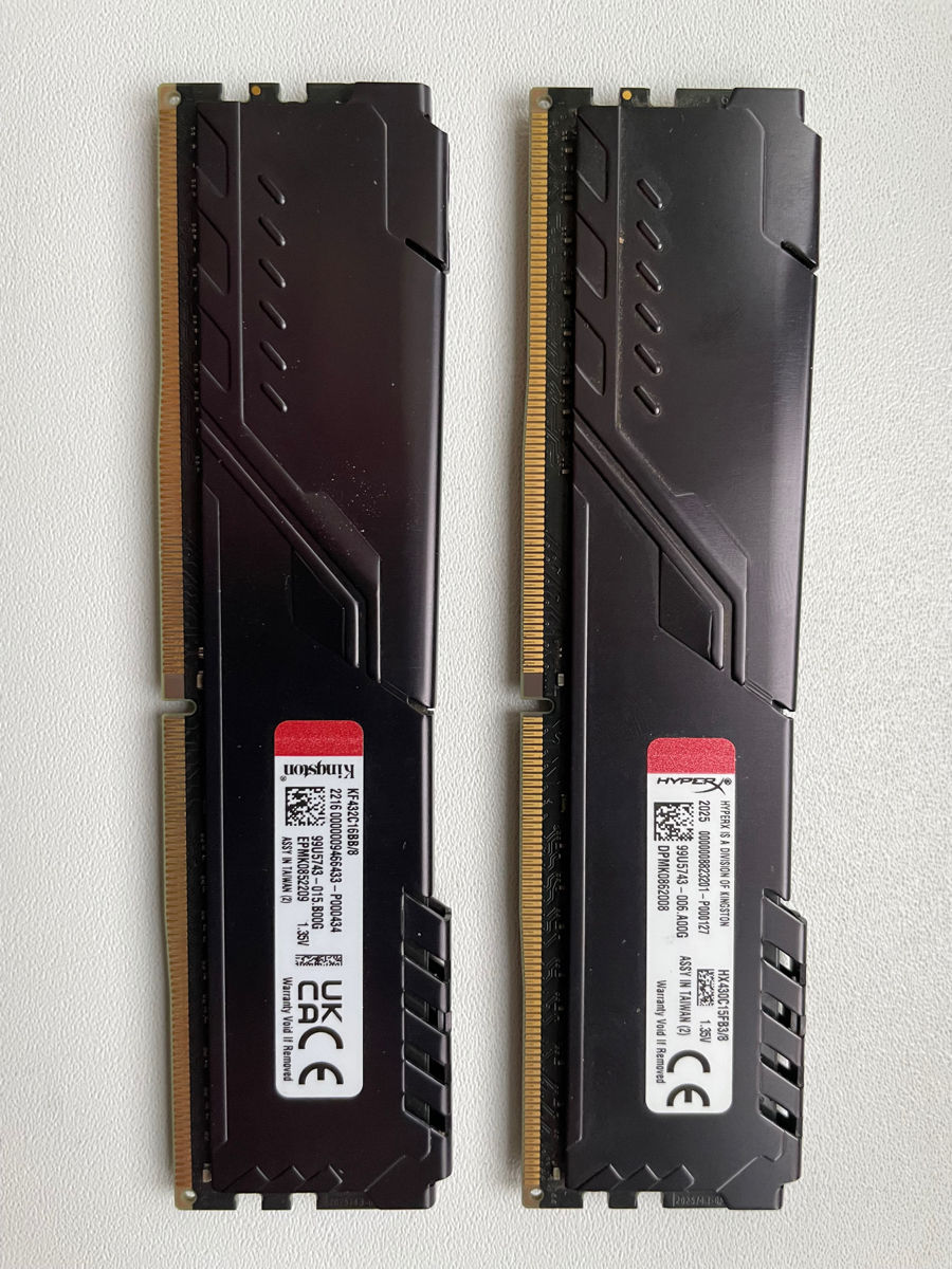 RAM Kingston 2x8 GB 3200/3000