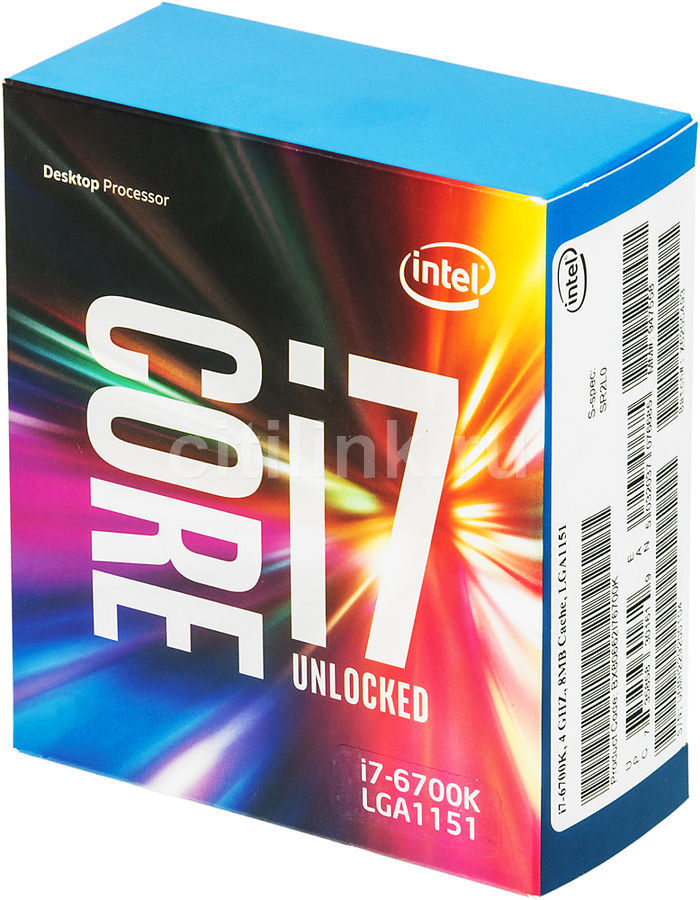 cpu top socket 1151 v1 - i7-6700, i7-6700k. i7-7700, i7-7700k