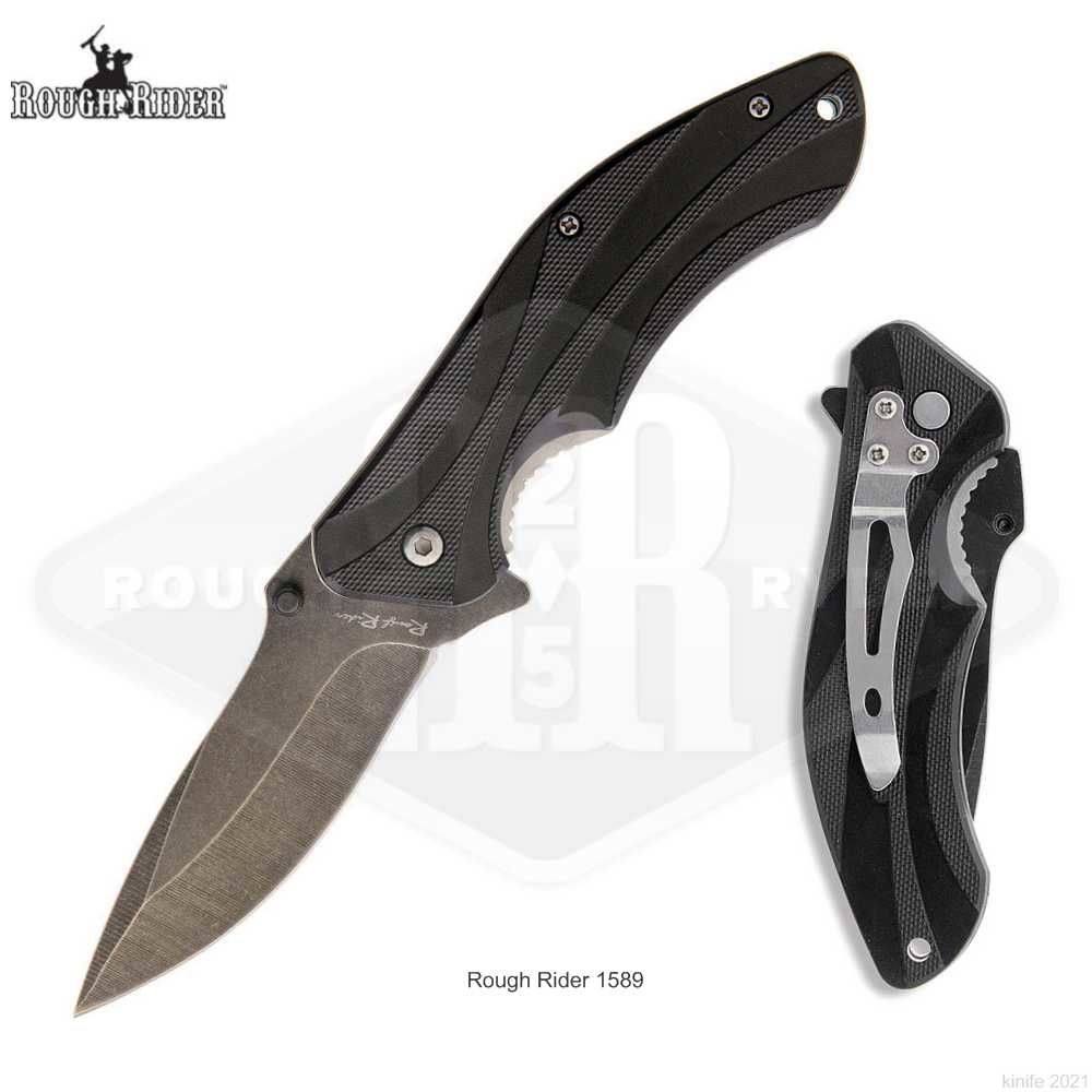 Rough Rider RR1589 original flipper folding knife new condition in stock