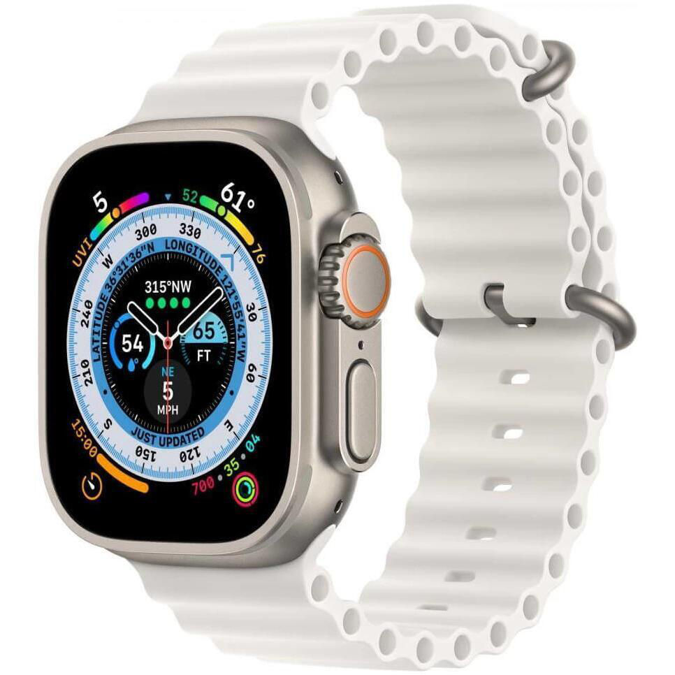 Ceas Inteligent Apple Watch Ultra Gps/Cellular Titanium 49Mm Starlight ...