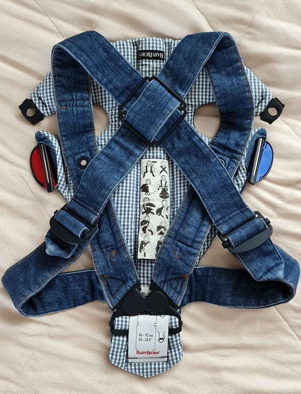 Marsupiu, кенгуру-рюкзак BabyBjorn - Jeans