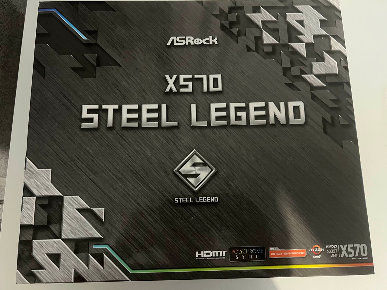 Asrock x570 steel legend.