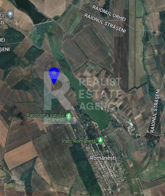 Vânzare, terenuri agricole, satul Romănești, Strășeni