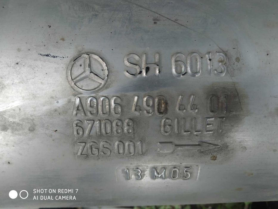Глушитель SH 6013, A 906 490 44 01 для Mercedes Sprinter, в отличном ...