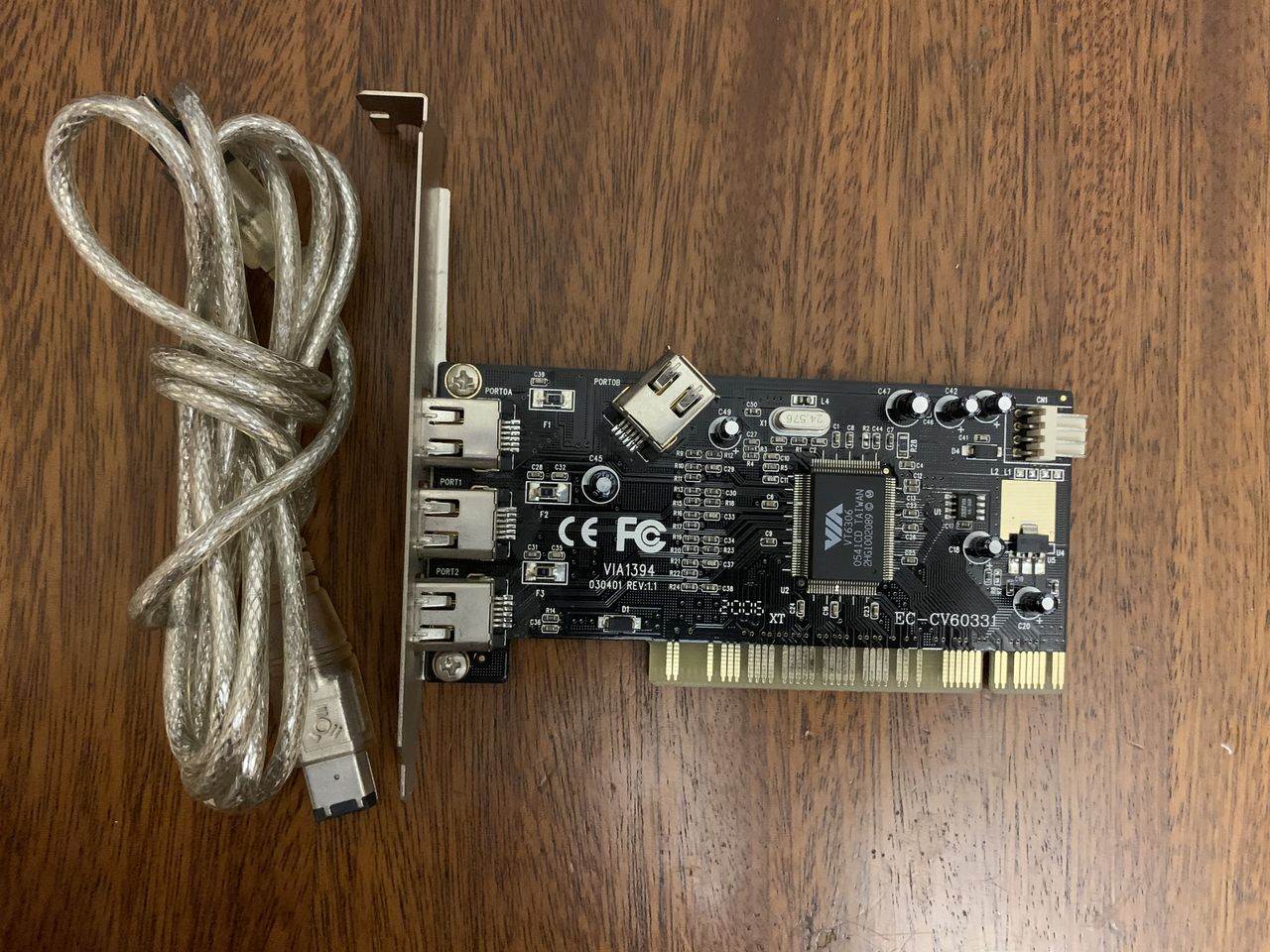 Контроллер IEEE-1394 PCI 2+1 port VIA VT6306/6307