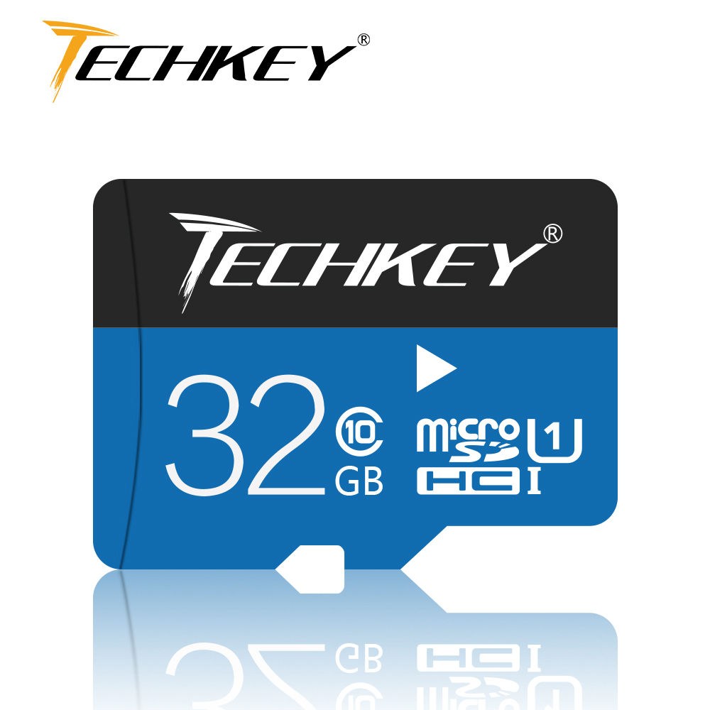 Techkey MicroSD 32Gb ,Flash Drive, Stick [originale,testate]