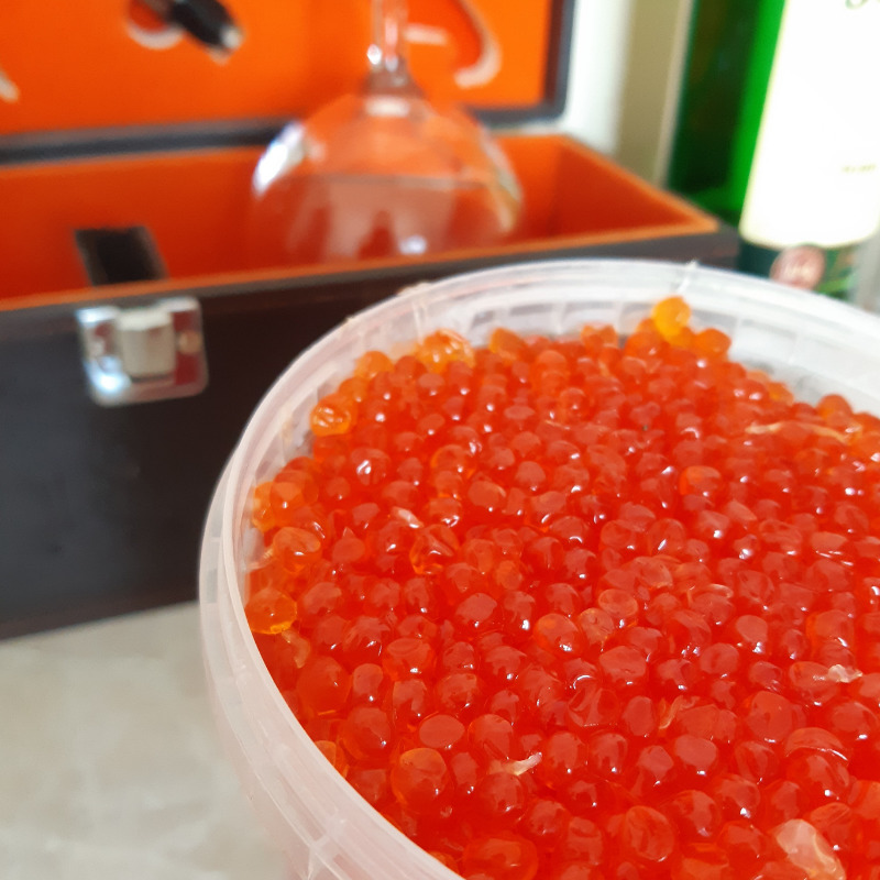 Icre rosii,gorbuscha .Красная икра.Partide proaspete, saptaminal.